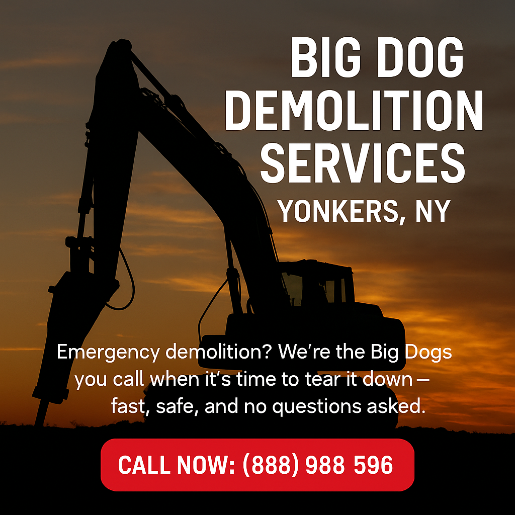 Big Dog Demolition Services Yonkers - Emergency Demolition | Organized ...