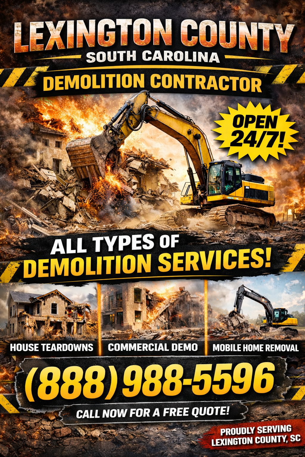 Lexington County South Carolina Demolition Contractor | Organized ...