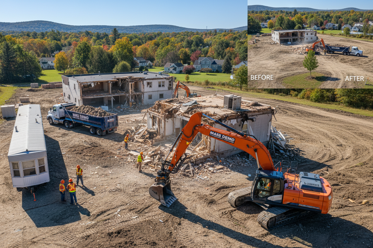Massachusetts Demolition Services | Organized Demolition