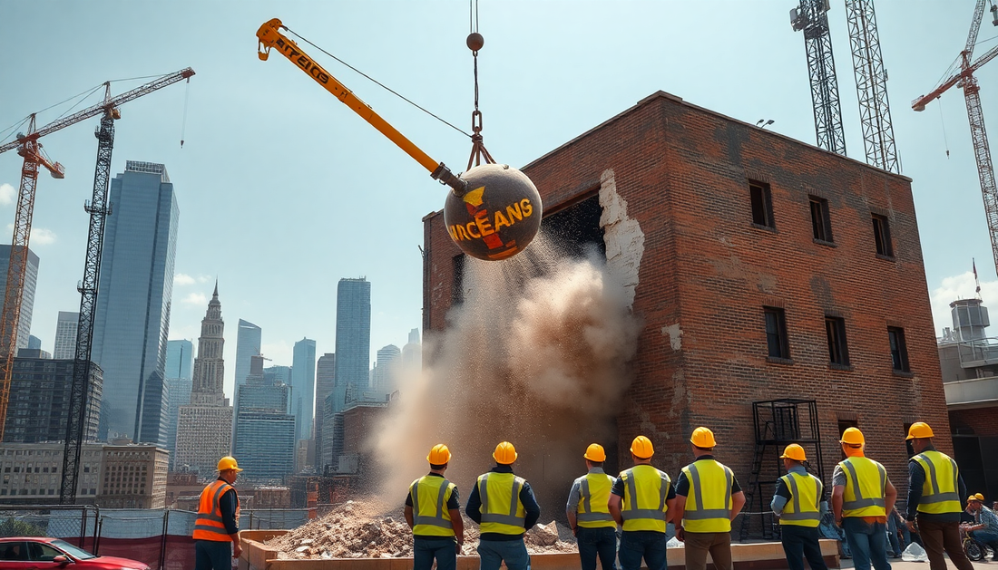 Organized Demolition: Your Premier Building Demolition Company in Mass