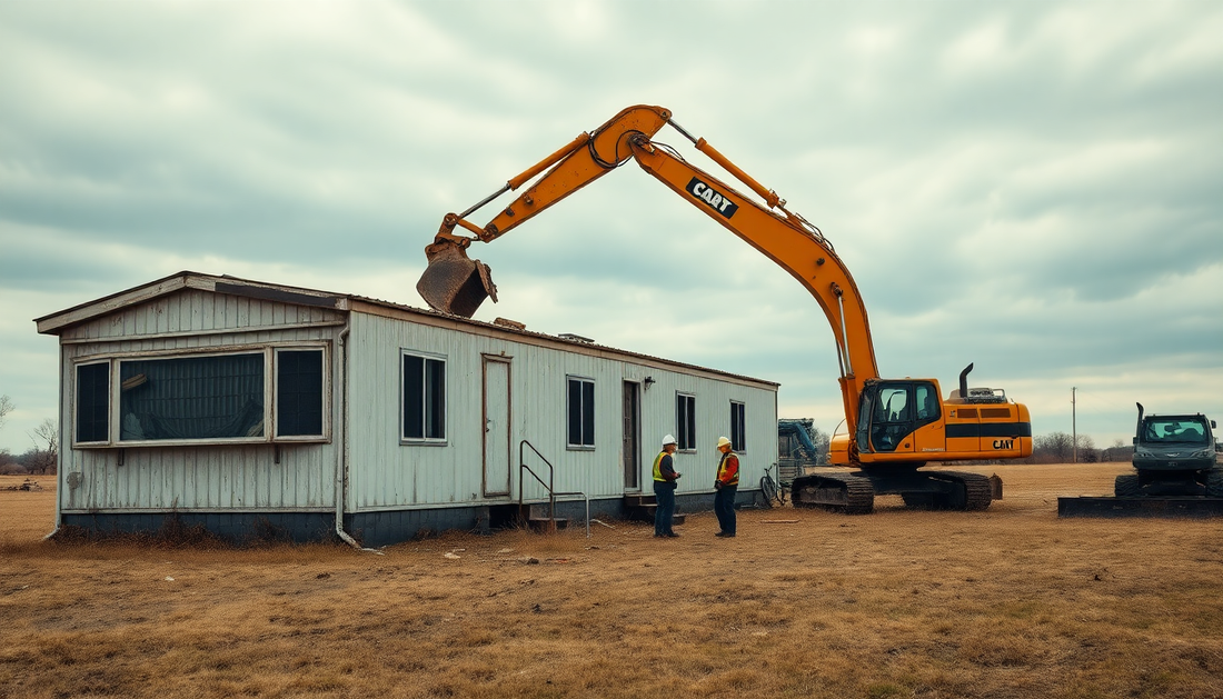 Hassle-Free Mobile Home Demolition in Maryland: Organized Demolition H